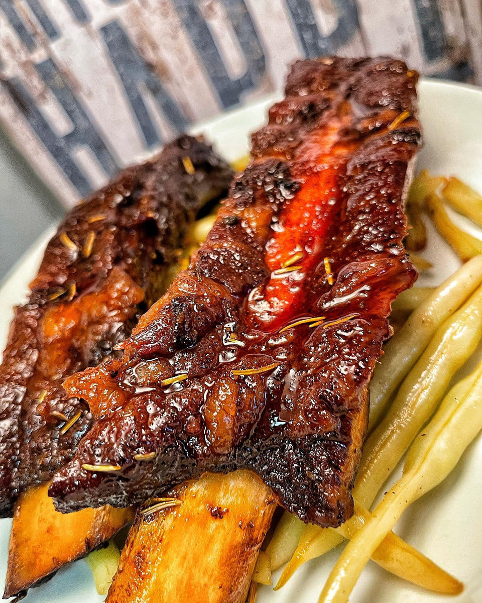 Braised Wagyu Beef Short Ribs with Hot Top Infusion – Mason Hill Cattle