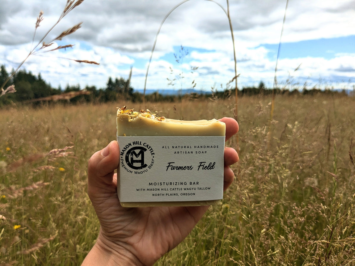 FARMER'S FIELD - 100% Pure Wagyu Tallow Soap Bar – Mason Hill Cattle