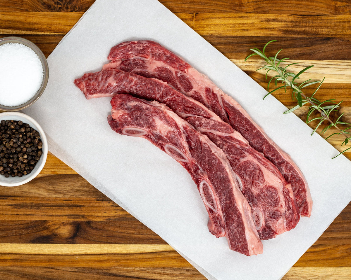Wagyu Beef Bone-In Korean Style Short Ribs – Mason Hill Cattle